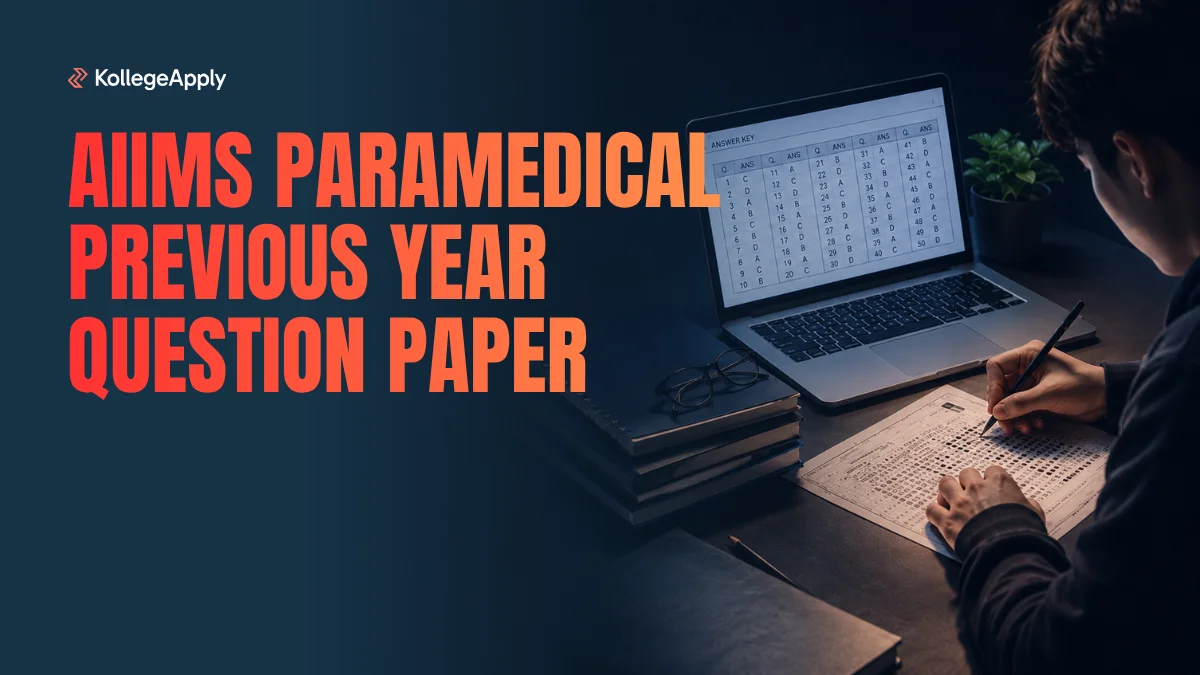 AIIMS Paramedical Previous Year Question Paper: Download PDFs